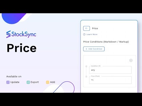 How to Add/Update Product Price in Stock Sync - Column Matching Guide | Inventory Management