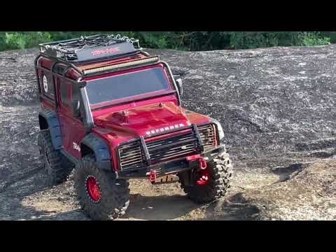 Can the TRX4 Defender Handle These Mossy Rocks? | Scale Trail Action