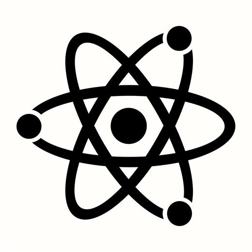 Atom SVG and PNG: Science Symbol Silhouette for Cricut Crafts, Physics Classroom Clipart, Educational STEM Design - Etsy