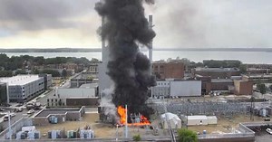 NEW: Transformer failed before explosion and fire at Madison electric substation