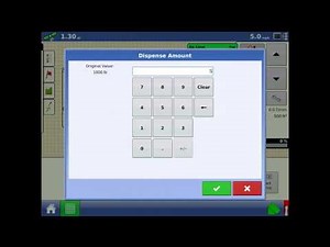 How to perform a Static calibration on the Ag Leader® Integra/Versa display