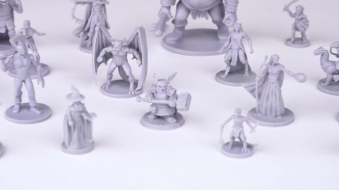 Amazon.com: Path Gaming 20‑Piece Unpainted Miniatures Set – 28 mm Fantasy Heroes, Monsters & NPCs for Dungeons & Dragons & Pathfinder : Toys & Games