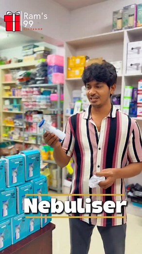 💨✨ Portable Nebuliser – Silent & Powerful! ✨💨 Stay healthy anywhere, anytime! 💚 This Rechargeable Nebuliser works with charger or battery, making it perfect for travel use. ✅ Noiseless Operation – Peaceful and comfortable ✅ Compact & Portable – Easy to carry anywhere ✅ Quick & Effective – Ensures fast relief 📍 Available at Ram’s 99 Gift Shop Shop No. 23, 24 & 54, Vaishnavi Complex, Kakani Road, Opp. Flipkart Walmart, Guntur 📞 85550 78057 . . . . . #Nebuliser #PortableNebuliser #TravelFriend