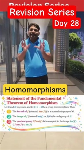 Fundamental Theorem of Homomorphisms | Group Theory | IIT JAM Maths & CUET PG Maths | IFAS