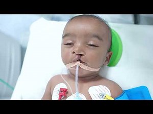 Emotional Moment on Cute Child Going Under General Anesthesia