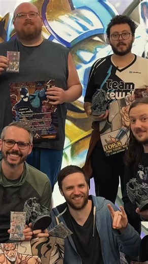 Day 2! Clashers battled it out yesterday for the top 16 - the top 8 continue today! There were 16 different contenders represented! And 3 bounty contenders have made it to the top 8! Tune in later today to the livestream to watch it all go down! #alphaclashtcg | Alpha Clash TCG