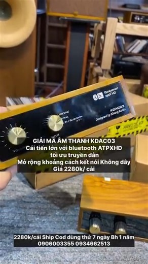 1K reactions · 104 comments | Giải Mã Âm Thanh KDAC03 Cải Tiến Lớn...