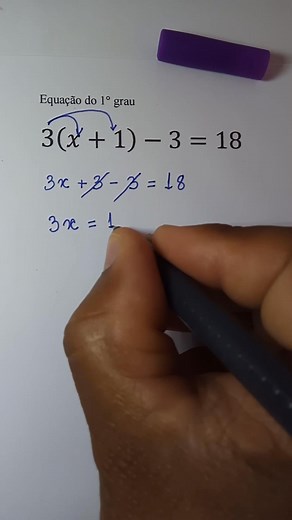 93K views · 1.3K reactions | Equação do 1º grau #aula #matemática #escola #aprender | Matemática do Pi | Facebook