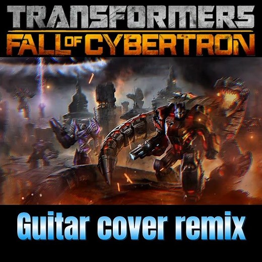 Transformers fall of cybertron guitar theme #transformersfallofcybertron #megatron #optimusprime