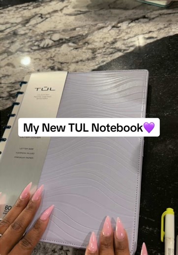 Exploring My New TUL Notebook: A Review💜