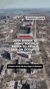 Three years after it seized control of Mariupol following a brutal 86-day siege, Russia is using a more subtle power to keep its grip on the Ukrainian port city: social media influencers. CNN's investigation found that residents of the occupied city, including school children, are being trained in new media programs and "blogger schools" with ties to the Russian state. https://cnn.it/433rt9q | CNN International
