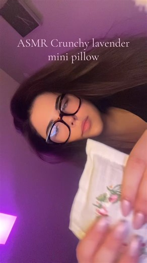 Relax with Crunchy Lavender ASMR Sounds