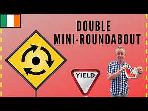 Learn to Drive - double mini roundabouts explained