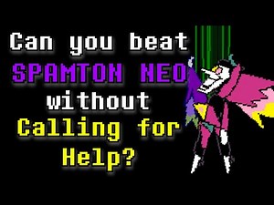 Is it possible to beat Spamton Neo without Calling for Help in Snowgrave?