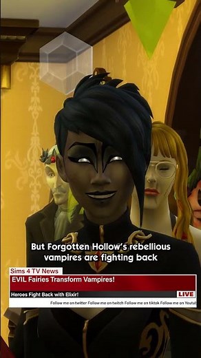 Fairy Chaos? Elixir Stops It! 🧚 #thesims4