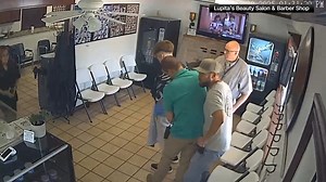 919K views · 4.8K reactions | This new footage shows the moment Andrew James McGann was arrested while getting a haircut at Lupita's Body Salon in Springdale. He is being charged in connection to the double murder of Clinton and Cristen Brink at Devil's Den State Park. FULL STORY: https://bit.ly/41n2XQC | KATV Channel 7 | Facebook