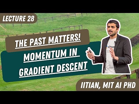 Lecture 28: Momentum in Gradient Descent