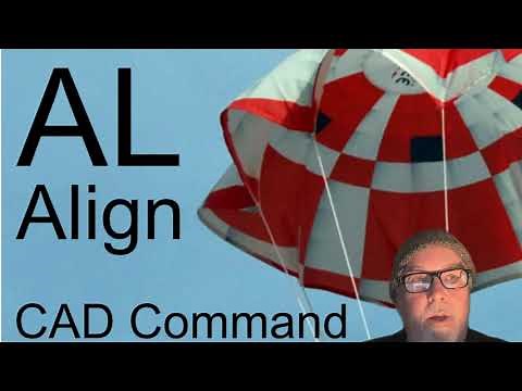 How to align objects - AutoCAD's ALIGN Command (AL)