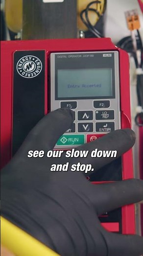 Setting Travel Limits for Magnetek Impulse Drive #magnetek #crane #cranetechnician