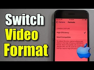 How to Switch Video Format to transfer to PC on iPhone Settings (Best Method)