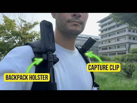 The BEST Way to Mount a 360 Camera on Your Backpack (X5 & Osmo 360)