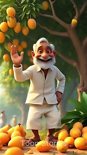 Dadaji Ka Mango Tree #shorts #shortsfeed #shortvideo #short #shortsvideo #mango #ai #dadaji #cartoon