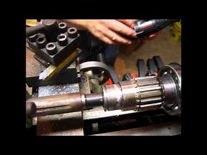 Installing a wider bearing retainer ring
