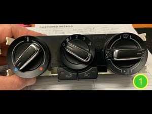 2013 14 VW Polo with air conditioning issues