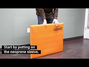 Flood Gate Installation instructions