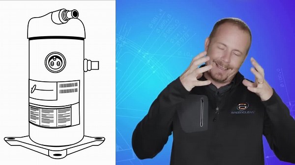 When pressure testing a system, do not exceed the low side pressure because the fusite is on the low side of the system, and also do not over-pressurize the compressor shell to avoid damage. Click the link below to watch Bryan cover some of the safety and practical considerations regarding Fusite. https://www.youtube.com/watch?v=wmgSlfmV_Ng #hvac #hvaclife #fusite #refrigerant | HVAC School