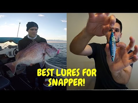 Top 3 BEST LURES for SNAPPER!