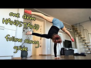 One arm HANDSTAND follow along guide // explanations, tips, exercises...