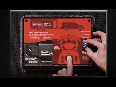 Demonstrating the Tow-Pro Elite and its features