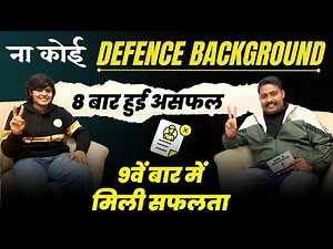 No Defence Background | Failed 8 Times | Selected in 9th Attempt | Real SSB Success Story