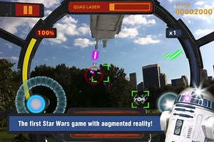 Augmented reality Star Wars Arcade: Falcon Gunner out now on iPhone