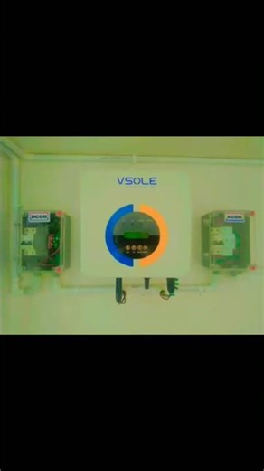 DC, LA, ACDB, DCDB, Earthing and Inverter Fitting and connection work Complete