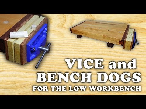 Vice and Bench Dogs for the Low Workbench [2/4]
