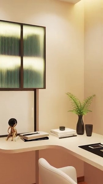 Compact Study Room Design in 3Ds Max & Chaos Vantage