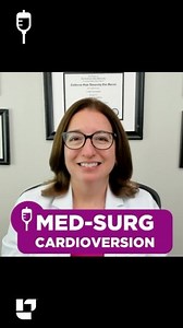👩🏻⚕️🩺Cathy discusses key information about electrical and chemical cardioversion. Find this helpful? Share in the COMMENTS!🤗 ⁠ ⁠ #MedicalSurgical #cardioversion #NurseCathy #LevelUpRN #NursingStudent #RN #LVN #NCLEX #HESI #ATI #KAPLAN #medsurg #NursingEducation #murse #LPN | Level Up RN
