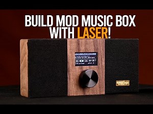 想听吗？我用激光搓了一台播放40年前游戏音乐的音响！ // I built a MOD Music Player with Laser!