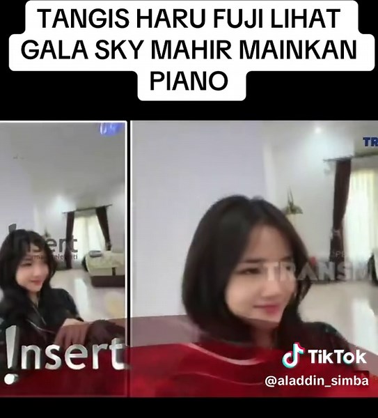 TANGIS HARU FUJI LIHAT GALA SKY MAHIR MAINKAN PIANO #fuji #galasky #galaskyandriansyah #fyp #viral