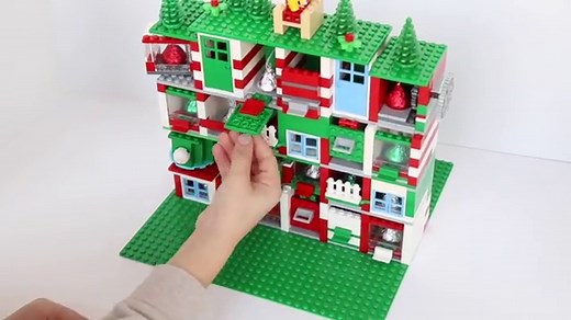 How to Build an Awesome LEGO Advent Calendar (With doors! And candy!) - Frugal Fun For Boys and Girls