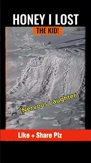 Dad's Epic Sledding Fail: Kid Slides Right Into The Wilderness! #WinterFun #snowtubing