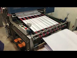Servo Precision Semi Automatic Paper Reel To Sheet Cutting Machine