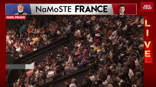 9.2K views · 286 reactions | PM Narendra Modi addresses Indian Diaspora at La Seine Musicale Center in Paris #ITVideo #PMModi #Paris #France | India Today | Facebook