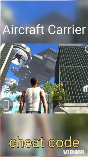 Hover Air Craft Carrier 😱🤑| cheat code#gta #gaming #superbike #sportscar #racingcar #indianbikedrivi
