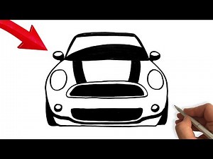 MINI Cooper Drawing Made EASY for Beginners!