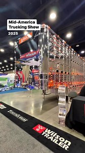 583K views · 9.6K reactions | Polished livestock trailer at Mid-America Trucking Show #MATS2025 #wilsontrailer #wilsontrailers #wilsontrailercompany #livestocktrailer #cowtruck #cattlepot #cowtruck #bullwagon #cattleman #bullhauler #livestockbrand #cattletrailer #livestocktruck | Wilson Trailer Company | Facebook