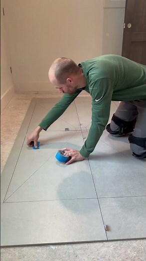 Installing Large Format Tile on a Shower Floor