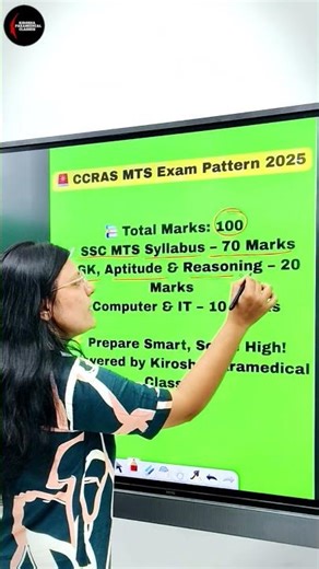 CCRAS MTS Exam 2025 🚨 | Full Exam Pattern, Syllabus & Marks Distribution Explained